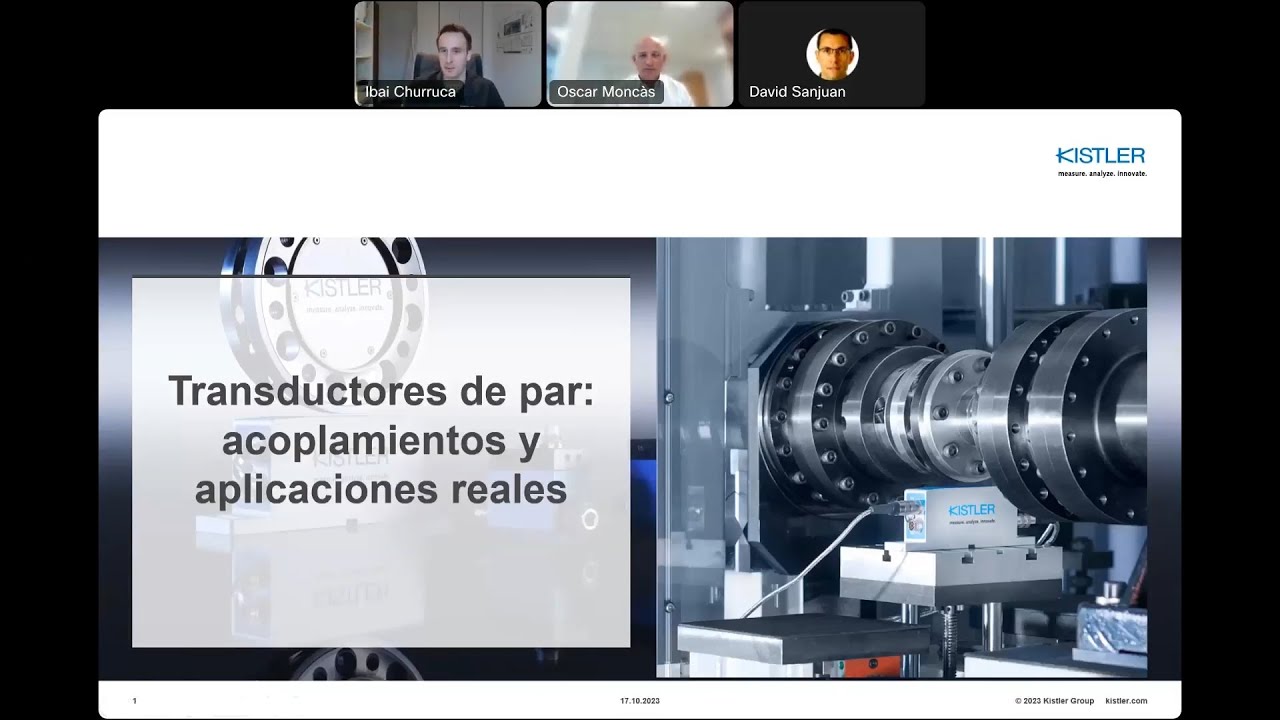 Transductores de par: acoplamientos y aplicaciones reales - YouTube