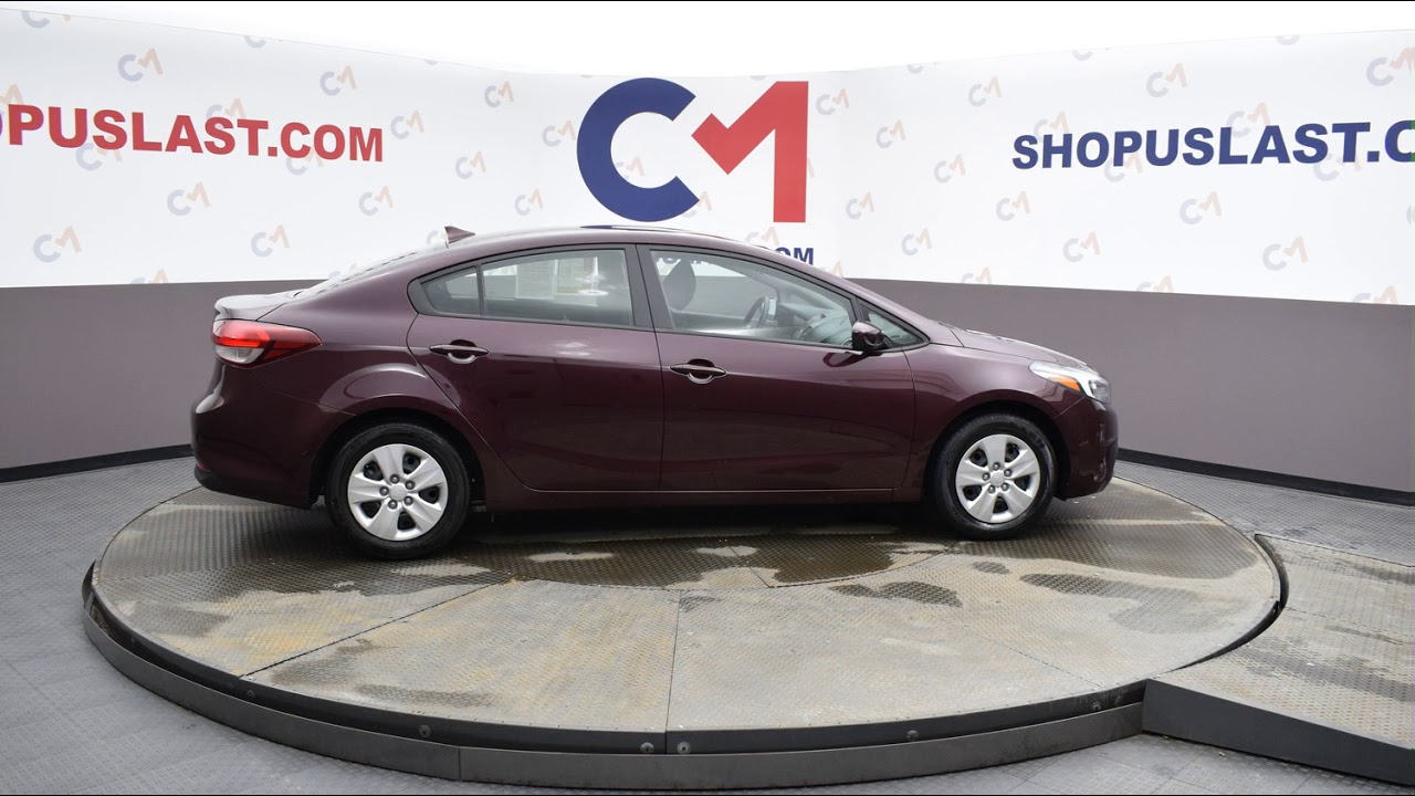 2018 Garnet Red Kia Forte 4D Sedan #K1256A - YouTube