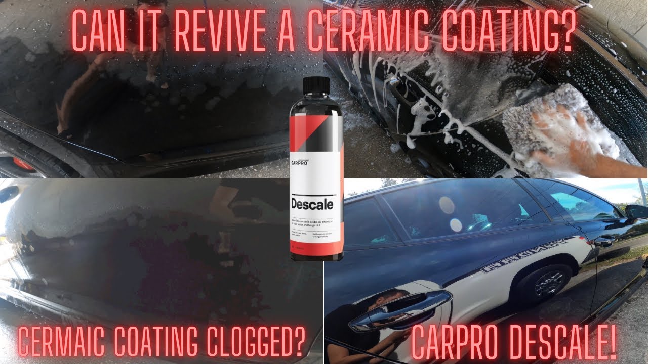 Carpro Descale - Best car soap to revive your ceramic coating!! - YouTube