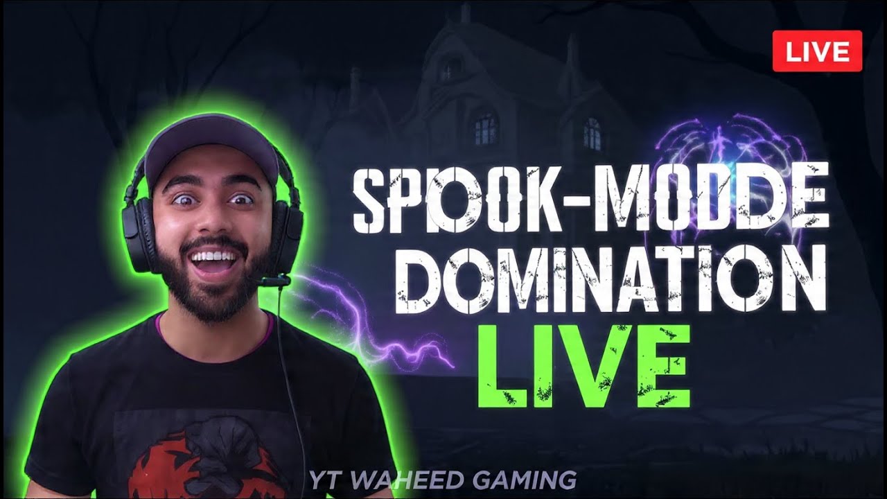 Spook-Mode Domination LIVE — PUBG Mobile 4.0 on GameLoop | YT Waheed ...