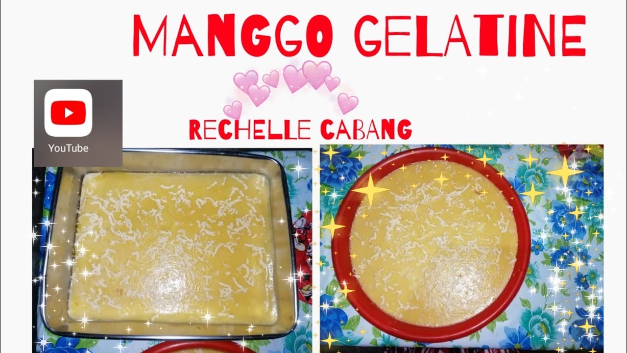 RECH VLOGS#7 (MANGGO GELATIN) - YouTube