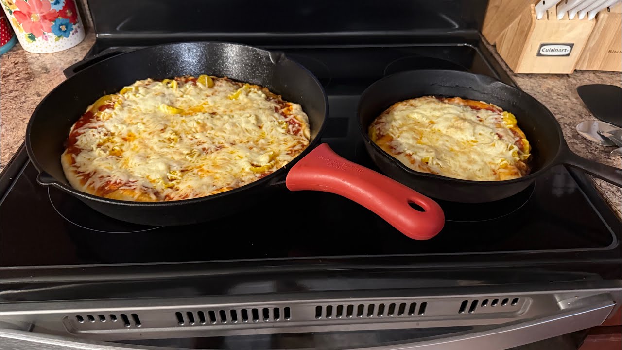 “Making Old-School Chef Boyardee Pizza With My Son Logan ️🍕 - YouTube