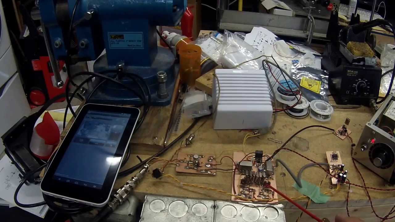Homebrew Surface Mount QRP SSB Transceiver de N6QW - YouTube