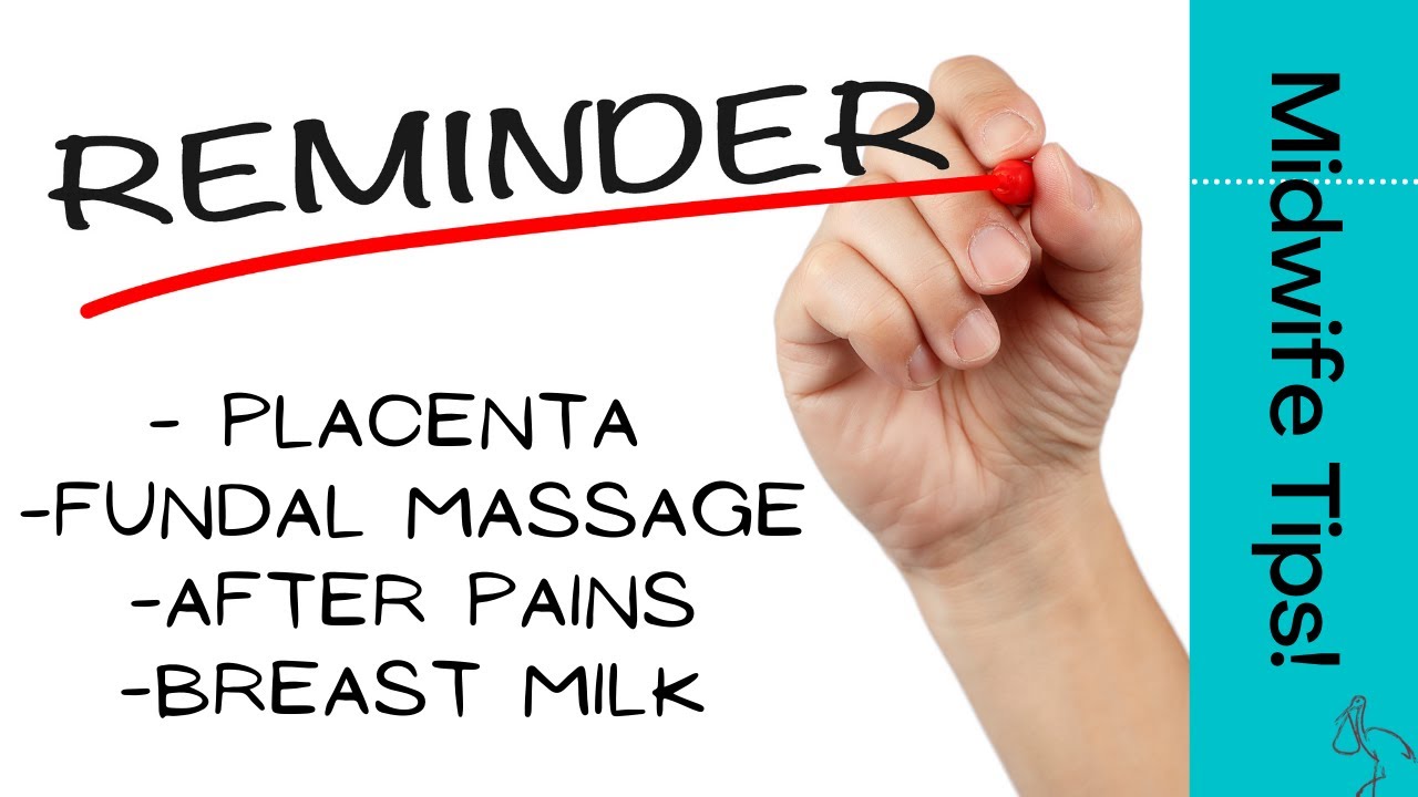 4 Immediate Postpartum Reminders: Birth Recovery Surprises that You ...