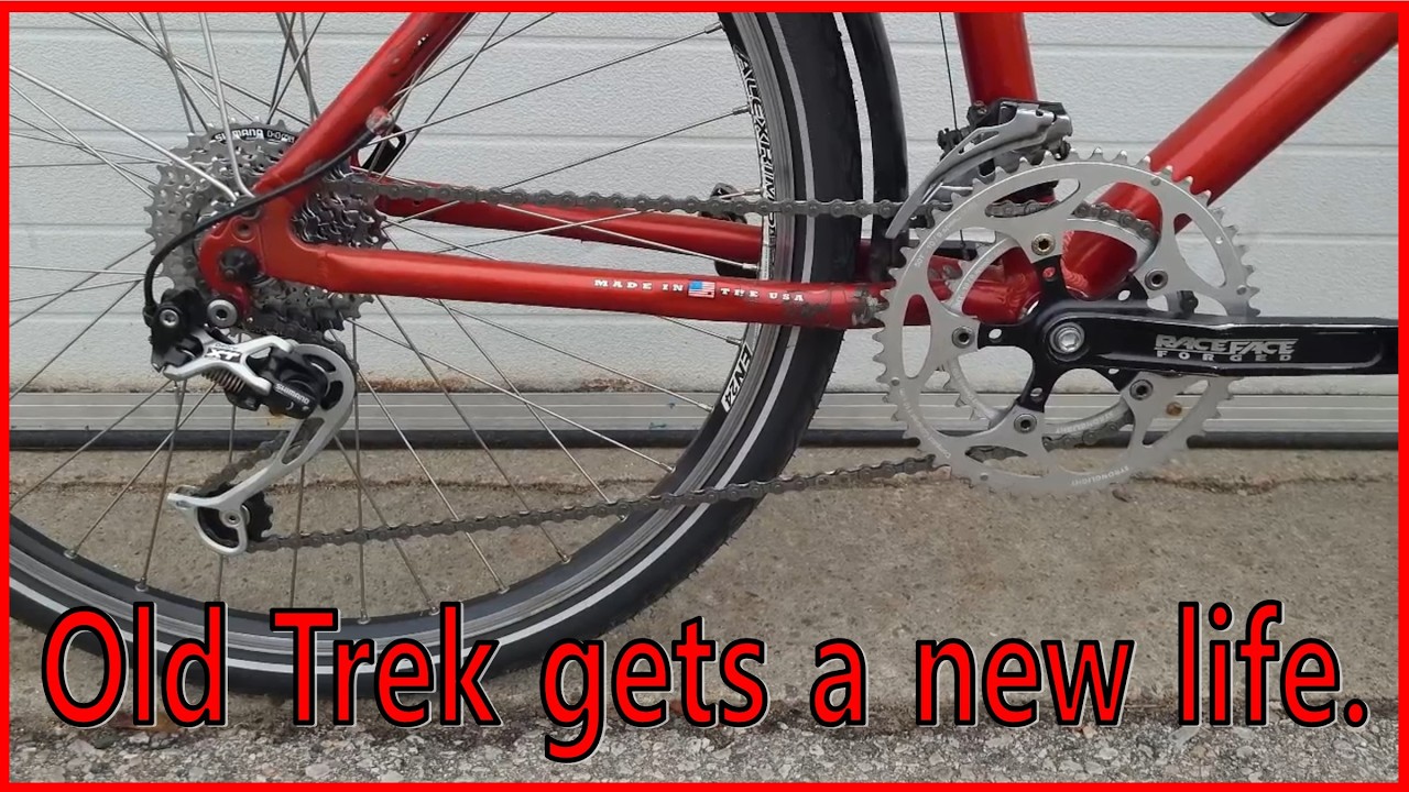 Bringing an Old Trek Bike Back to Life | Drivetrain Upgrade & Full Tune ...