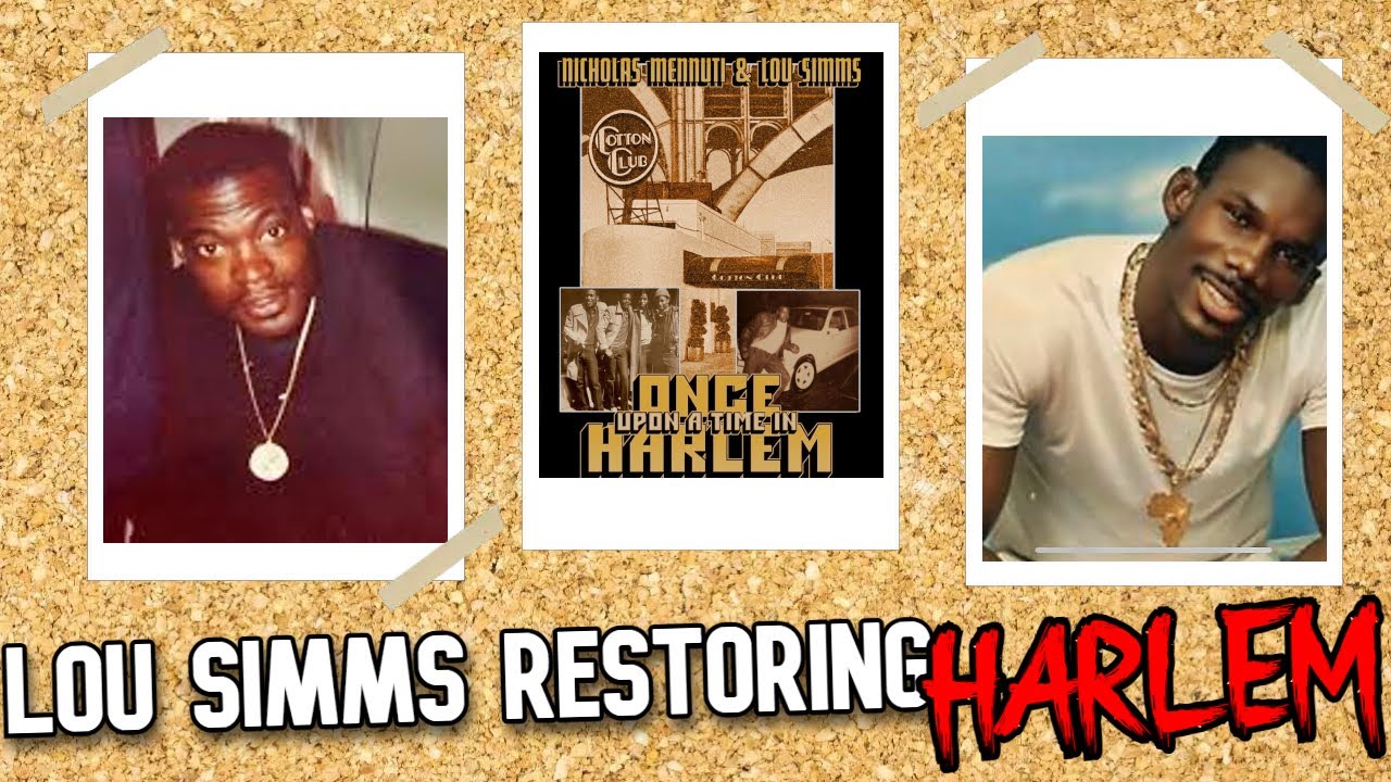 Lou Simms restoring order in Harlem - YouTube