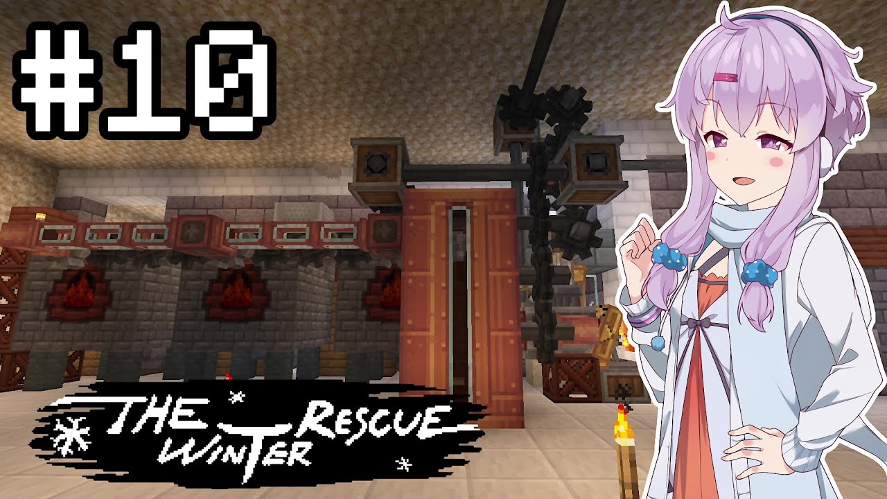 【Minecraft】結月ゆかりと過酷な白銀世界#10【The Winter Rescue】【VOICEROID実況】 - YouTube