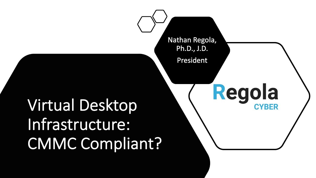 Virtual Desktop Infrastructure (VDI): CMMC Compliant? HD 1080p - YouTube