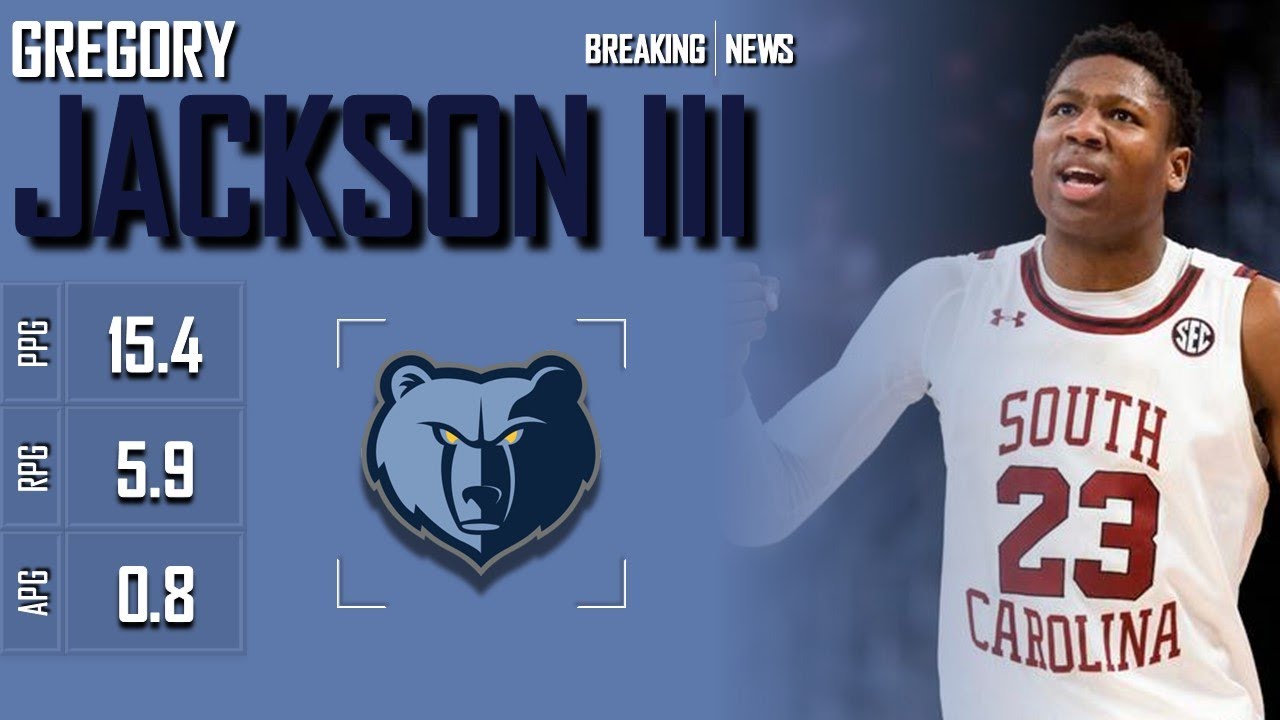 MEMPHIS GRIZZLIES: Gregory Jackson III ᴴᴰ - YouTube