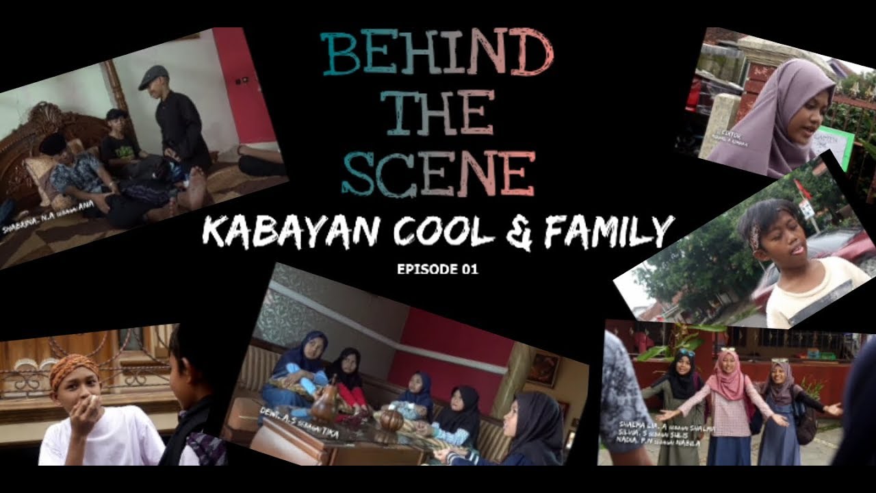 Behind The Scene Film Kabayan Cool & Family - YouTube