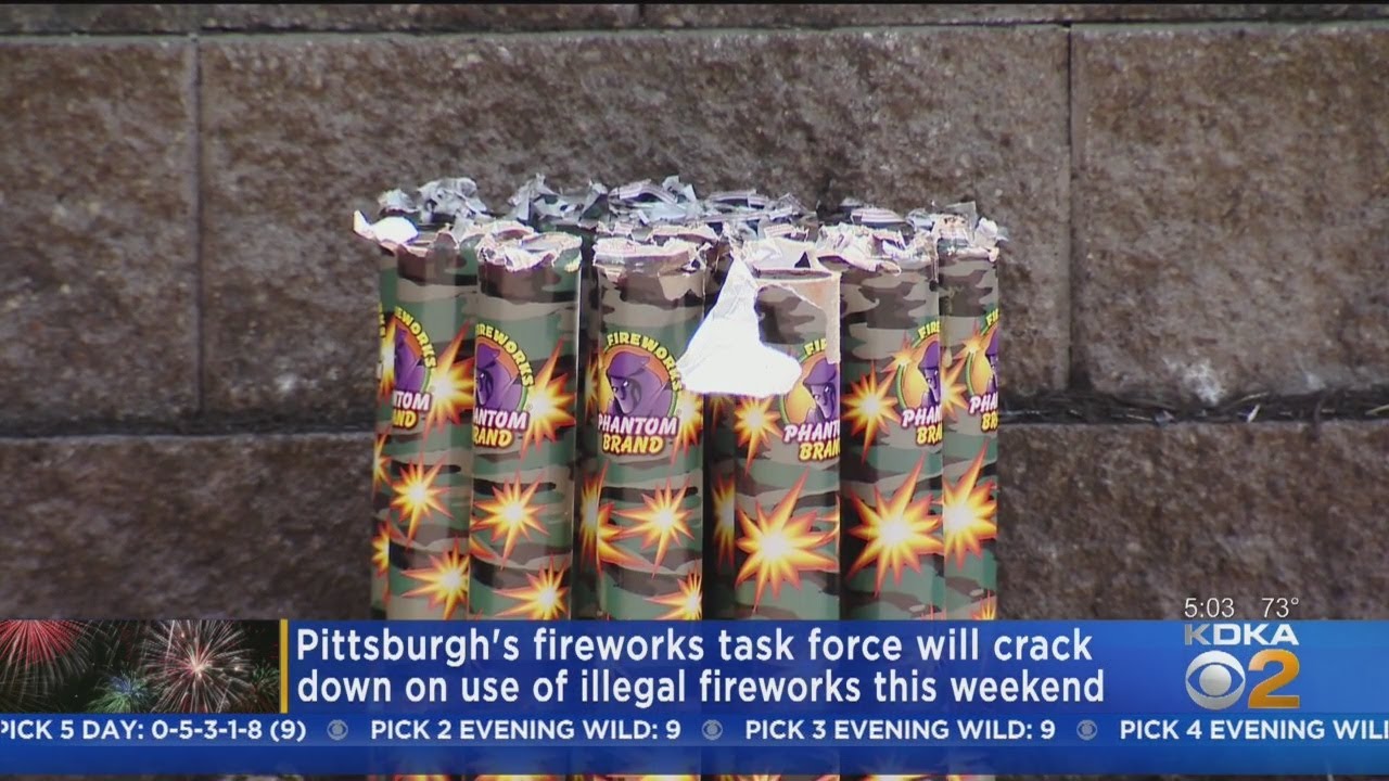 Fireworks Task Force To Crack Down On Illegal Fireworks - YouTube