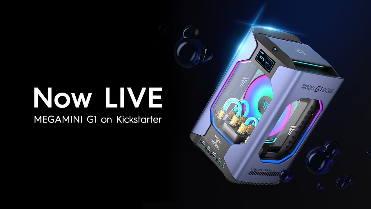 The World's Smallest Water-Cooled Gaming MiniPC-MEGAMINI G1 is LIVE on ...