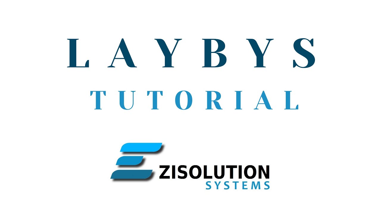 Using Laybys or Lay-aways in Retailman POS - YouTube