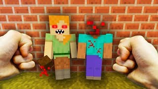 REALISTIC MINECRAFT - ALEX EATS STEVE! | Doovi