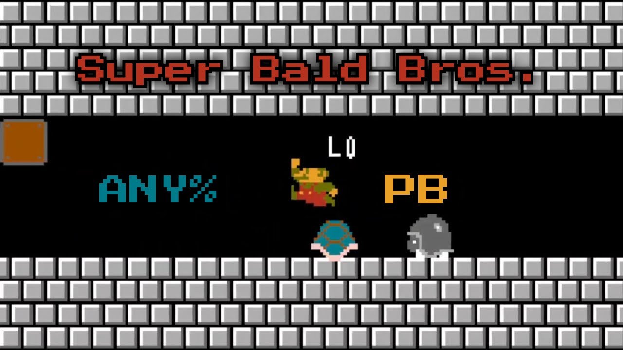 Super Bald Bros. Any% in 1:53.263 (Personal Best) - YouTube