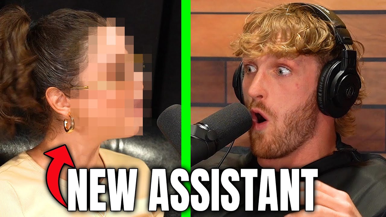 LOGAN PAUL REVEALS HIS NEW ASSISTANT - YouTube