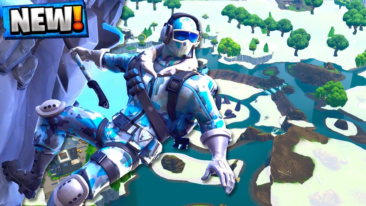 NEW SNOW MAP IS COMING TO FORTNITE BATTLE ROYALE! - YouTube