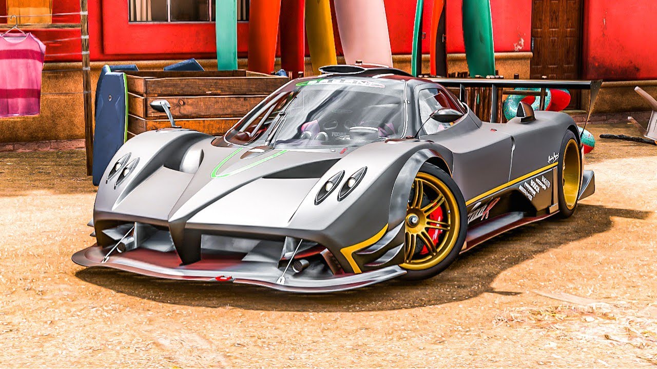 1200HP Pagani Zonda R in Forza Horizon 5 - YouTube