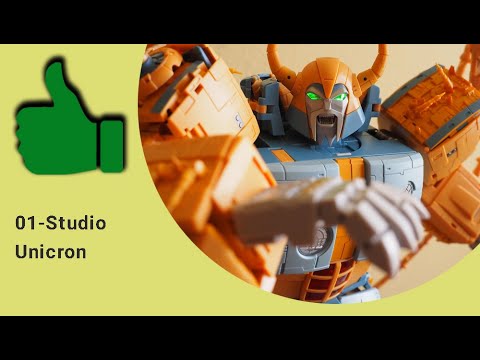 01-Studio 01S01F Cell Unicron Transformers Figure Review - YouTube