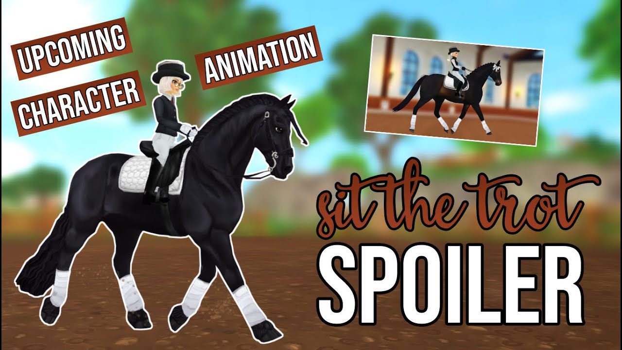 Spoiler Sit the trot - New character animation! - YouTube