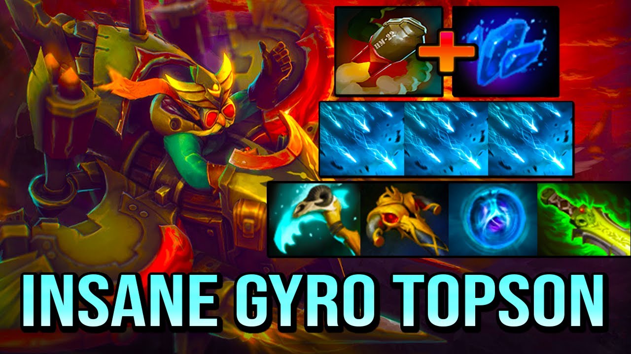 INSANE MAGICAL BUILD [ Gyrocopter ] TOPSON GAMEPLAY - YouTube
