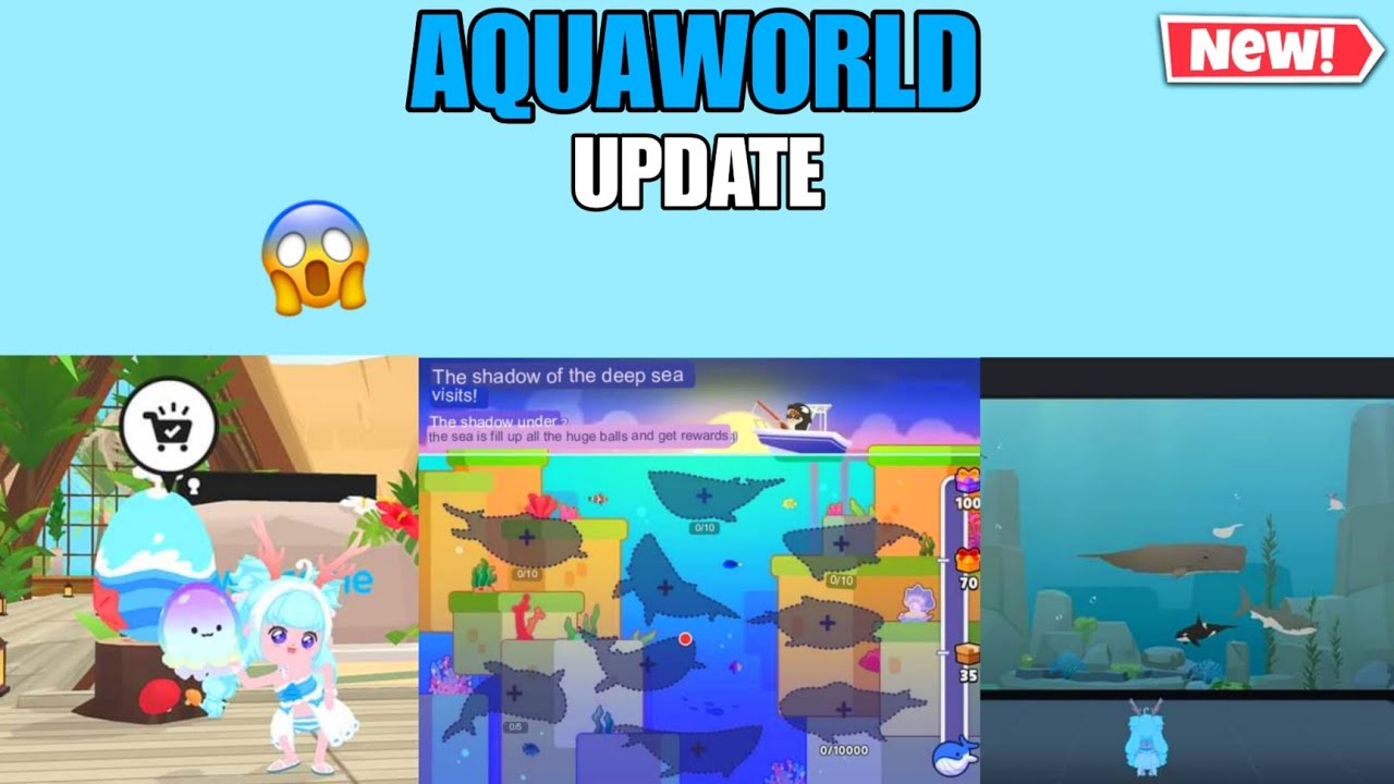PLAY TOGETHER Next Update | Deep Sea Event, Aquarium, Sea Animals, New ...