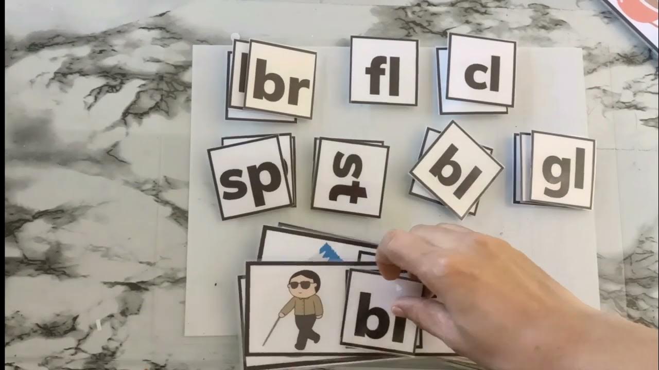 Consonant Blends Activity - YouTube