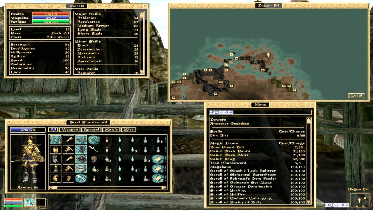 Von Plays Morrowind p39 - Elith-Pal Mine (Flin delivery!) - YouTube