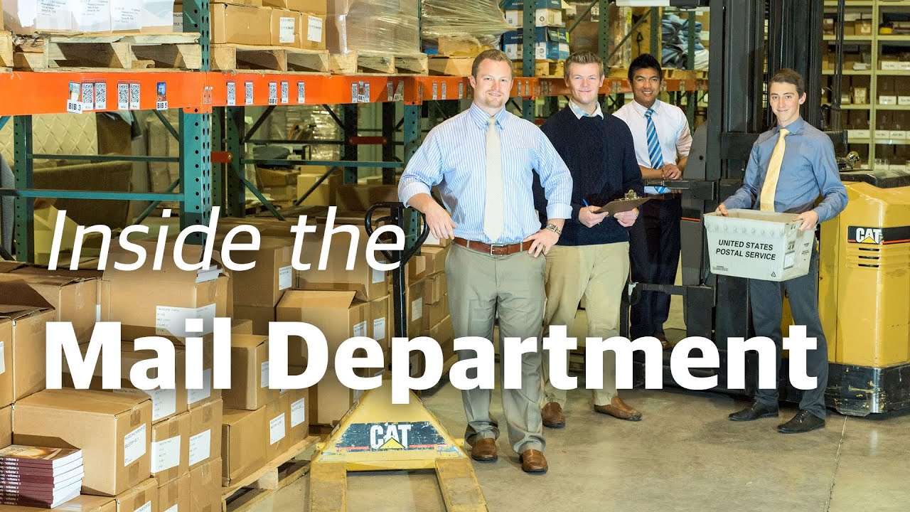 Inside the Mail Department - YouTube