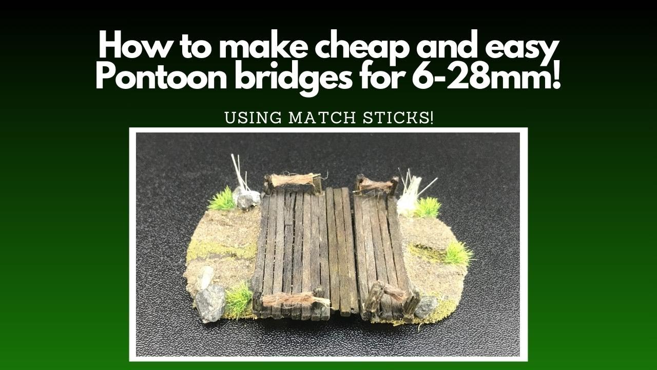 How to Build a DIY Multi-Scale Pontoon Bridge: Step-by-Step Tutorial ...