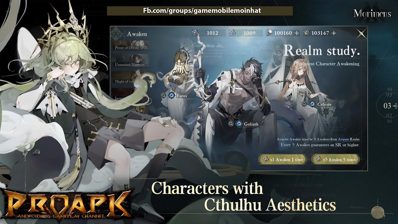 Morimens ENGLISH Gameplay Android / iOS - YouTube