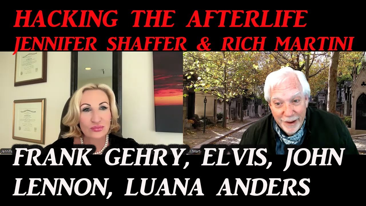 HACKING THE AFTERLIFE with Jennifer Shaffer, FRANK GEHRY, JOHN LENNON ...