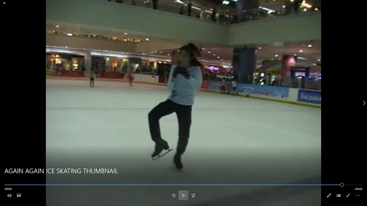 ICE SKATING REVERSE BACKWARD +SPINNING ROUND IN CIRCLES ON ICE AT MEGA ...