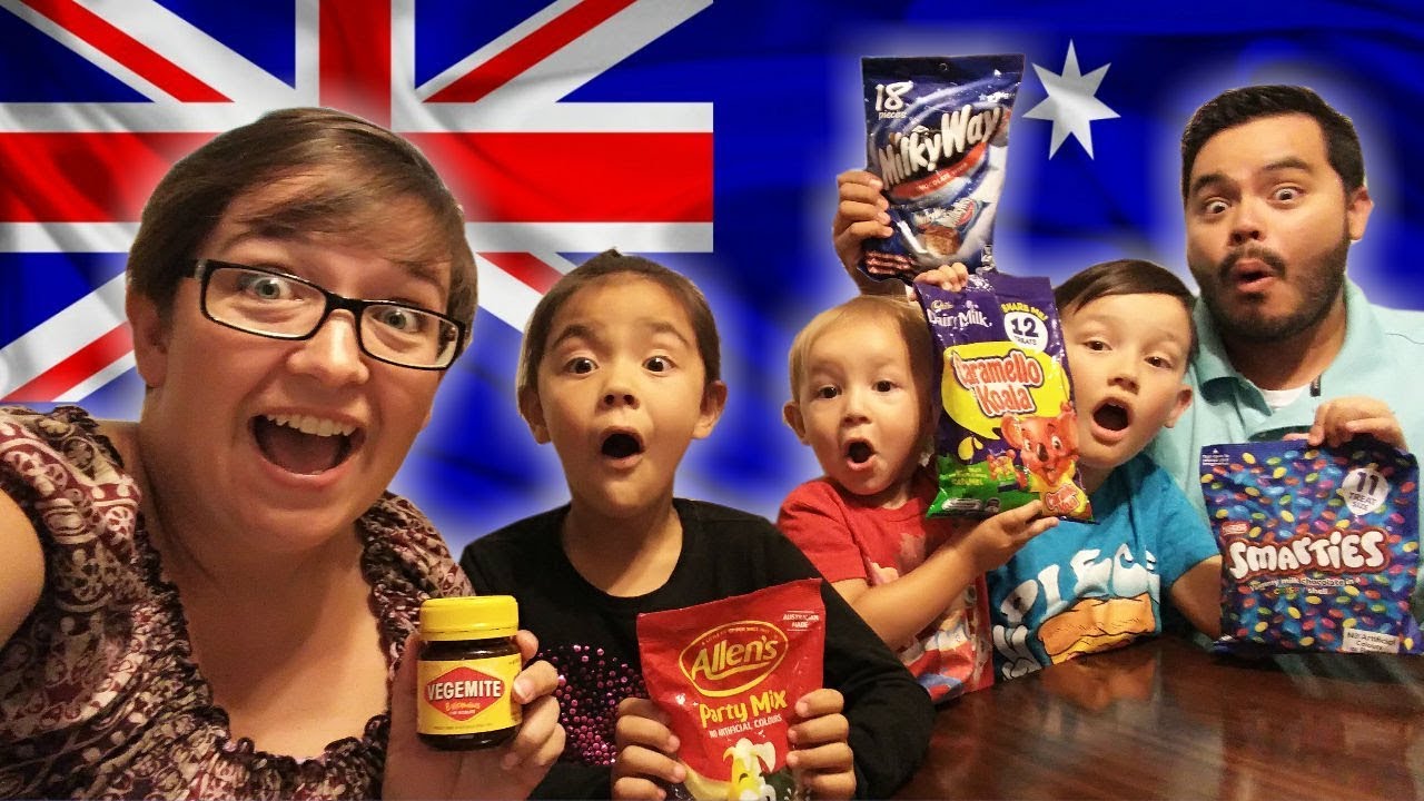 Tasting Australian Goodies - YouTube