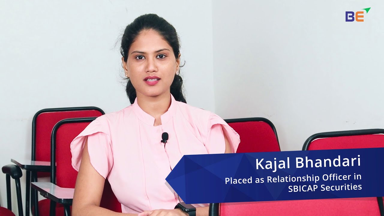 Banking job Career | Success Story | SBICAP Securities | Kajal Bhandari ...