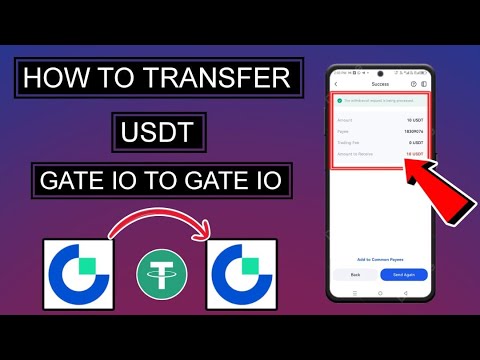 How to Transfer USDT on Gate.io 🔄 | Gate.io USDT Transfer Step-by-Step Guide (2024) 💸 - YouTube
