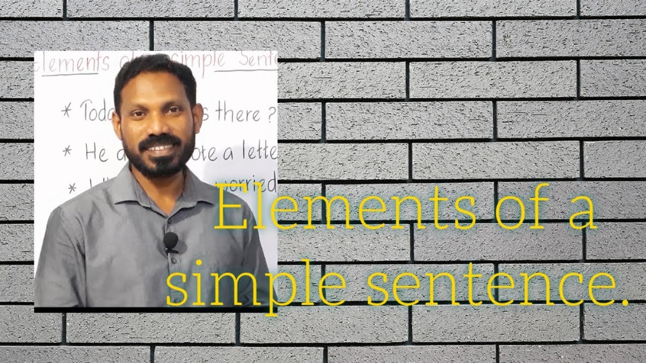 Basic Elements Of A Sentence YouTube basic-elements-of-a-sentence-youtube