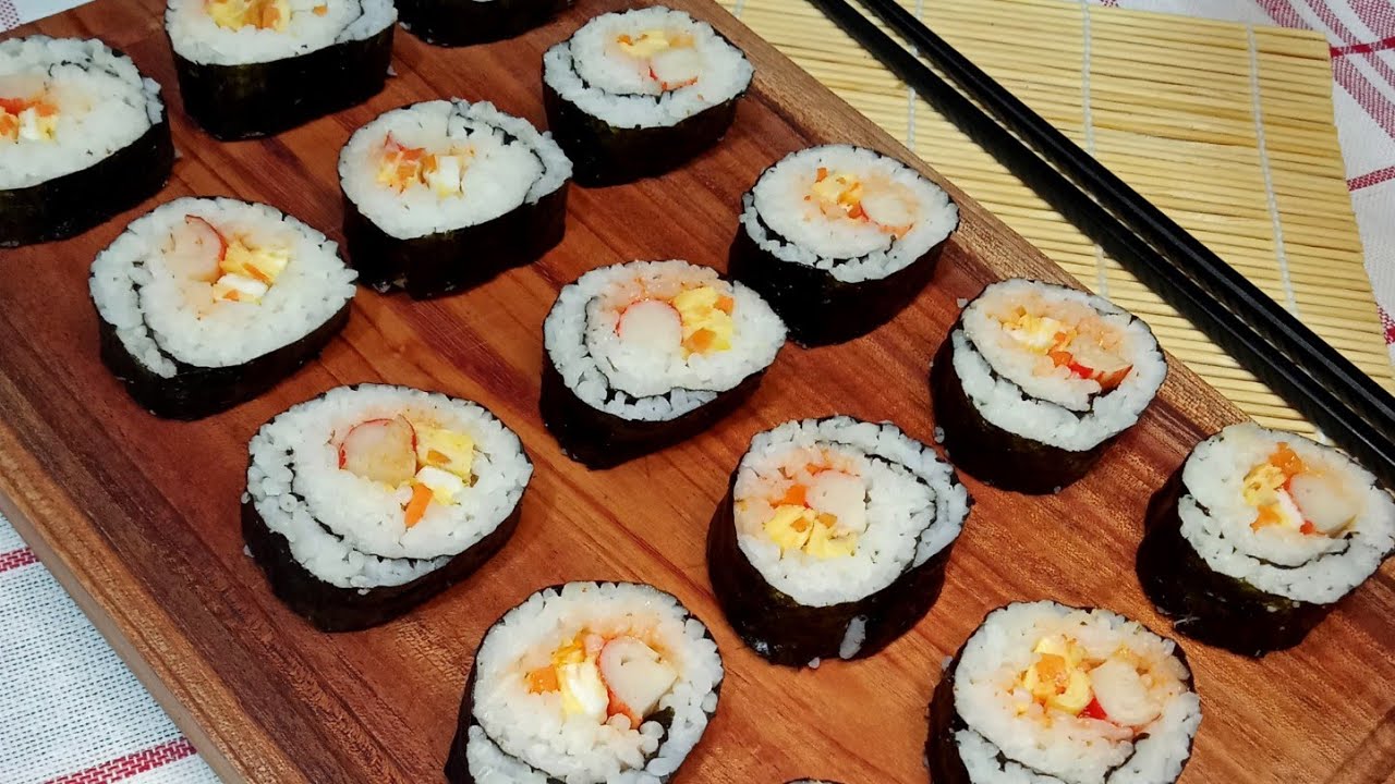 Semua bisa buat! Resep Sushi | Mudah dan simpel - YouTube