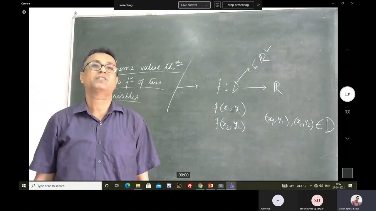 Lecture 14: Closed and bounded sets, Extreme values in closed sets ...