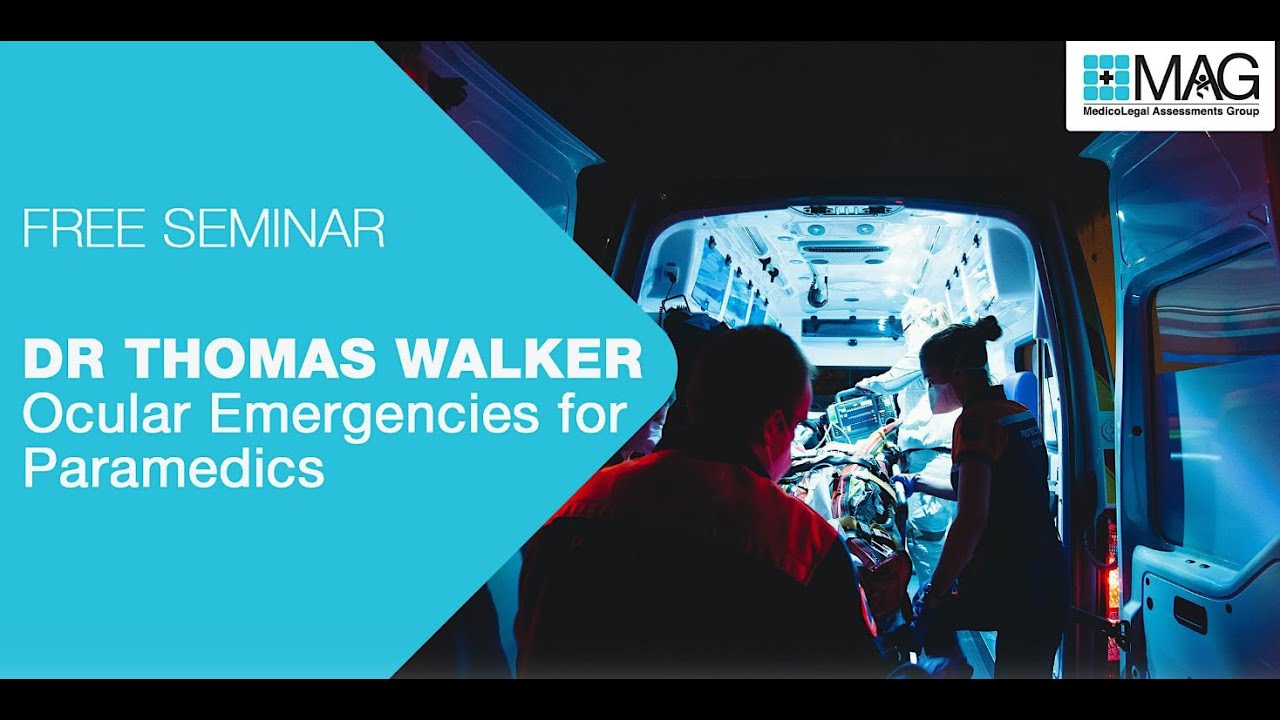 Dr Thomas Walker: Ocular Emergencies for Paramedics - YouTube