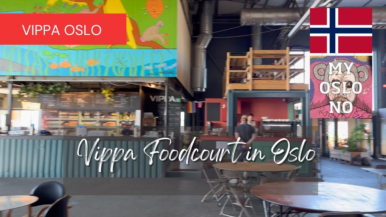 Vippa Foodcourt Oslo 4K - YouTube