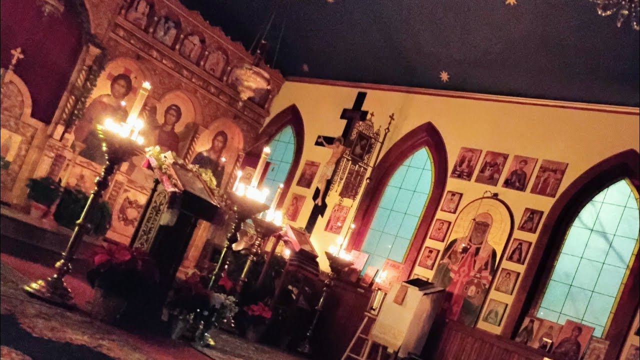 st. Michaels orthodox church chanting the Jesus prayer - YouTube