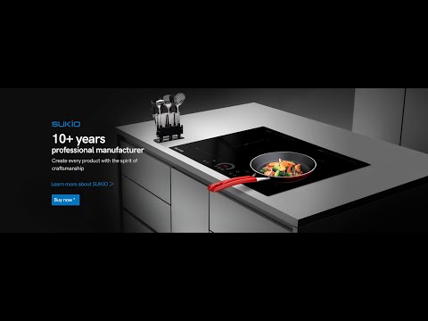 SUKIO FACTORY VIDEO HQ800M NS(Manufacturer of induction or ceramic hob, induction or ceramic cooker)