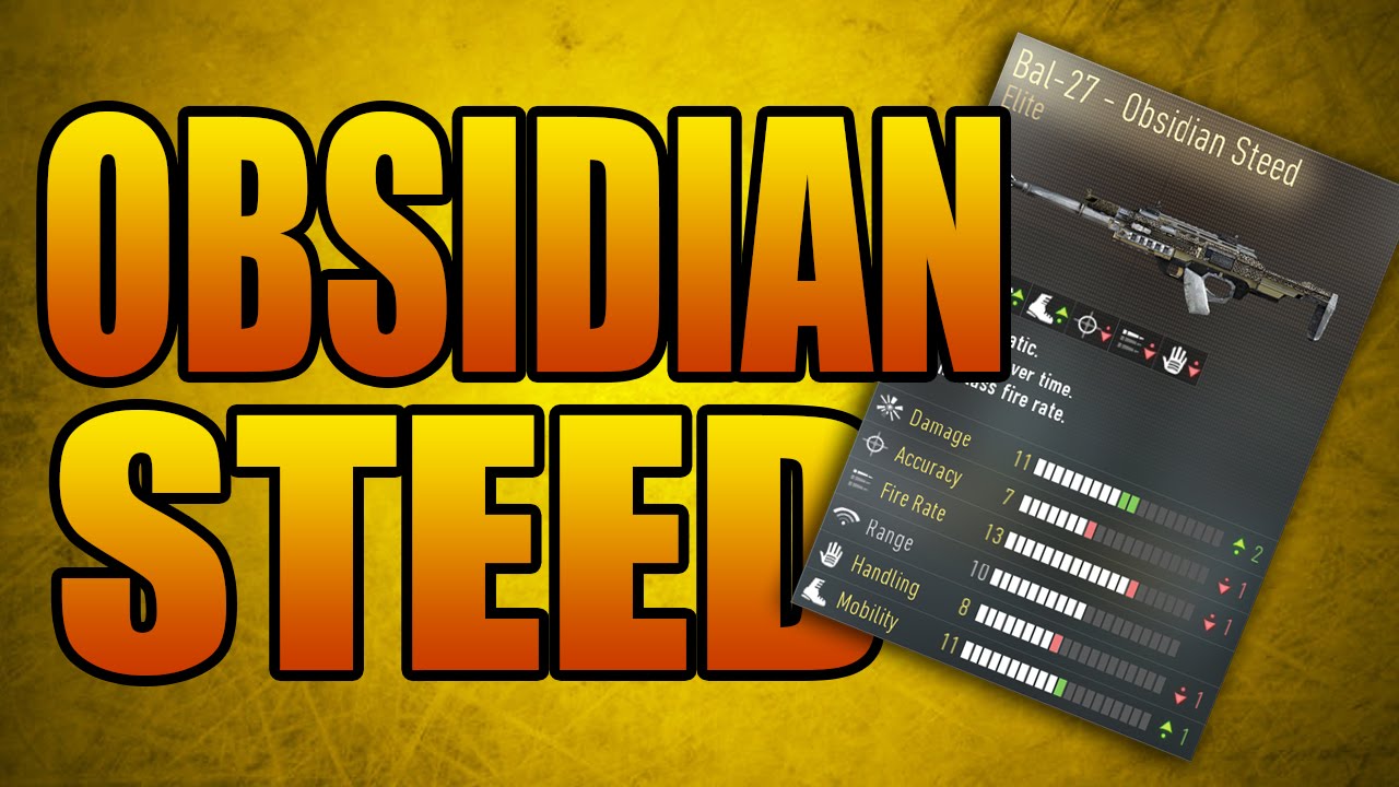 Advanced Warfare Elite Weapons Ep. 5 - Bal-27 Obsidian Steed (Best ...