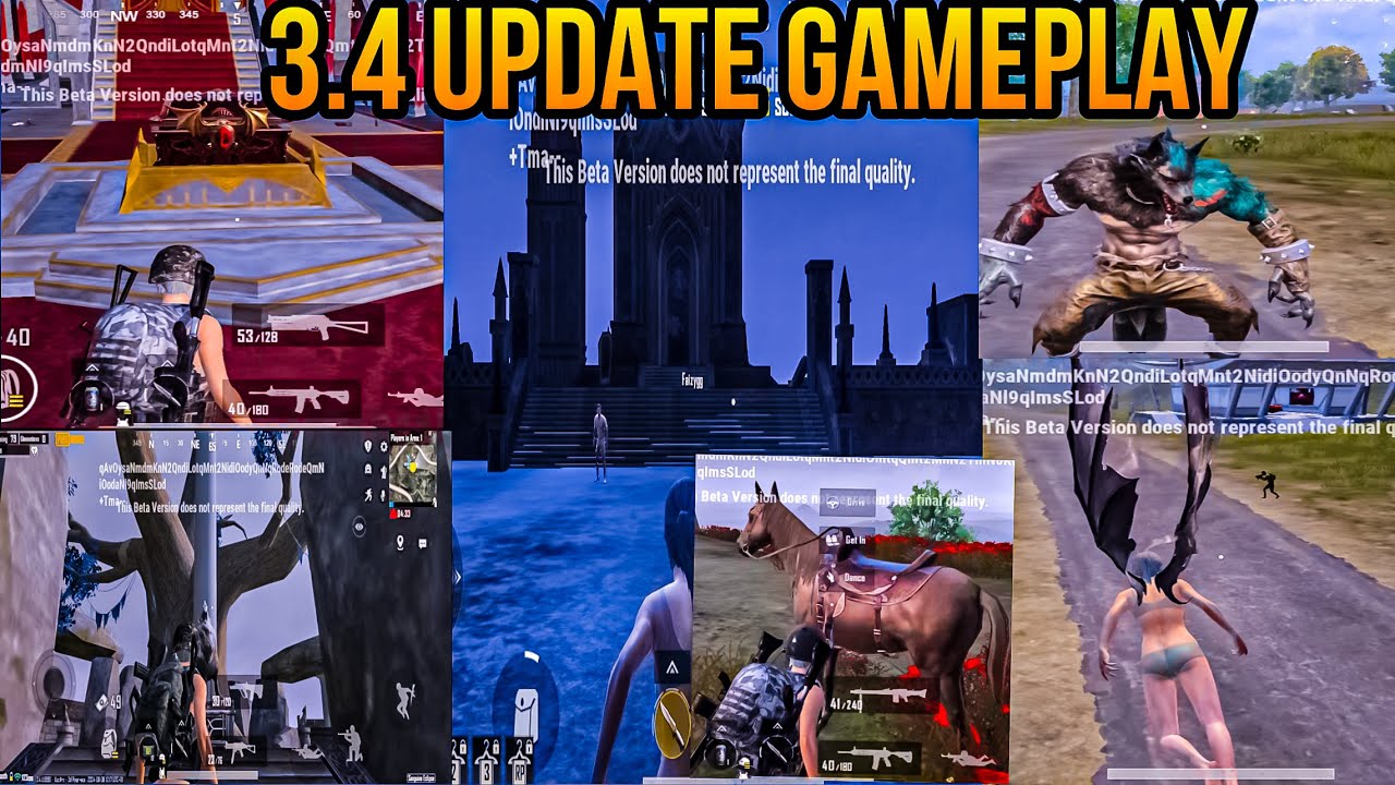 First Gameplay of New update 3.4 | All New features | PUBG mobile - YouTube