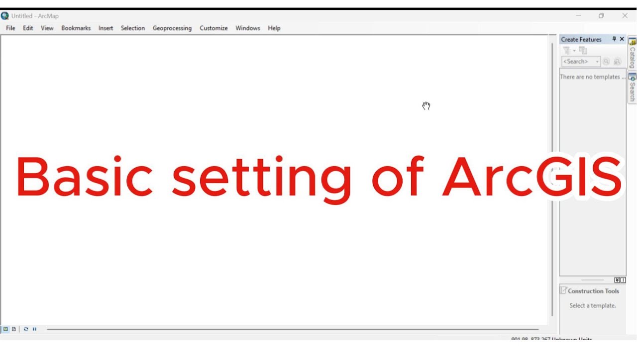 Basic setting of ArcGIS in 2025 | How to Enable Editor tool bar in ...