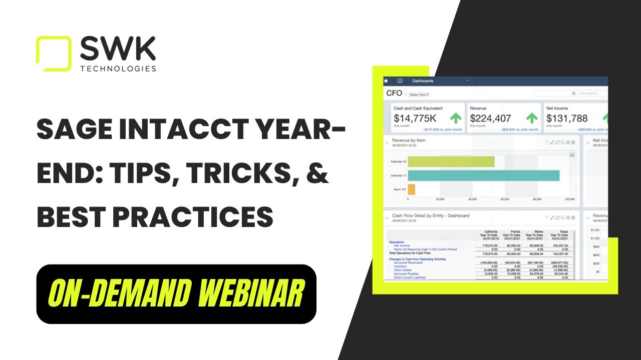 Sage Intacct Year-End: Tips, Tricks, & Best Practices - YouTube
