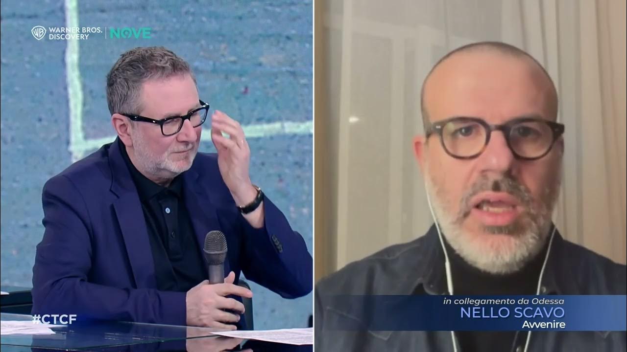 Nello Scavo in collegamento da Odessa | Che tempo che fa - YouTube