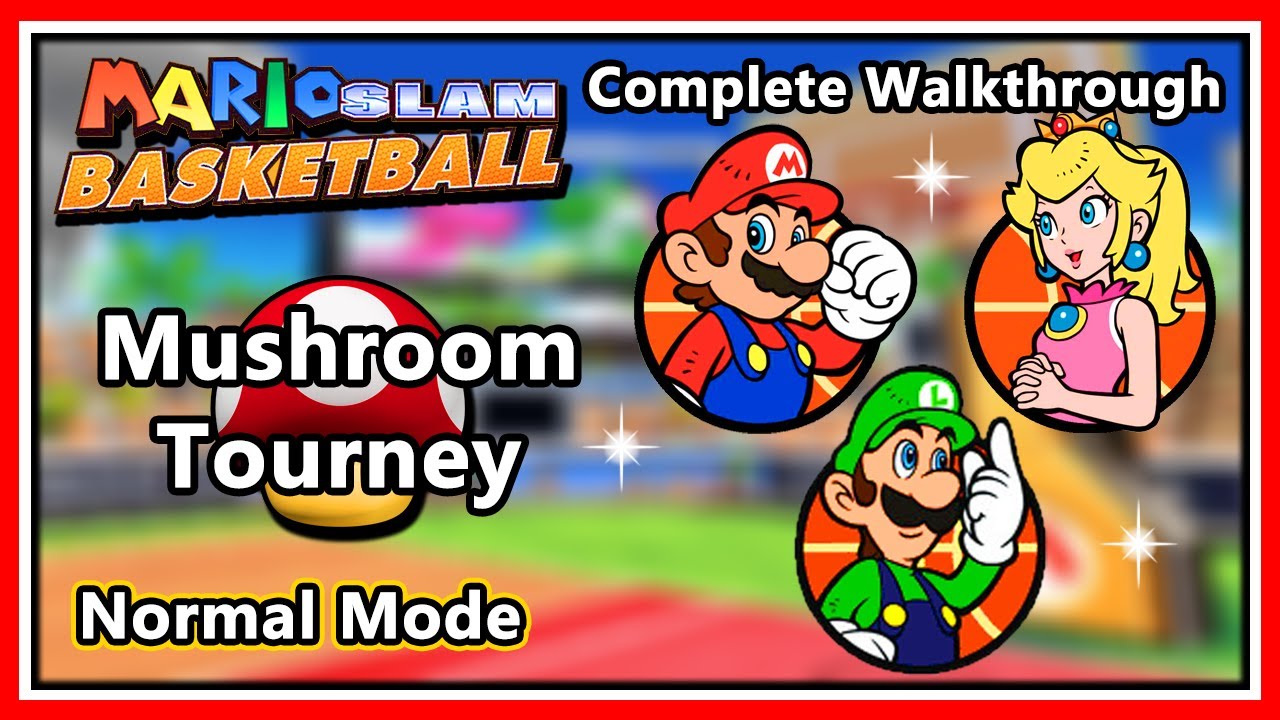 Mario Slam Basketball (Mario Hoops: 3-on-3) - CW - Intro | Practice ...