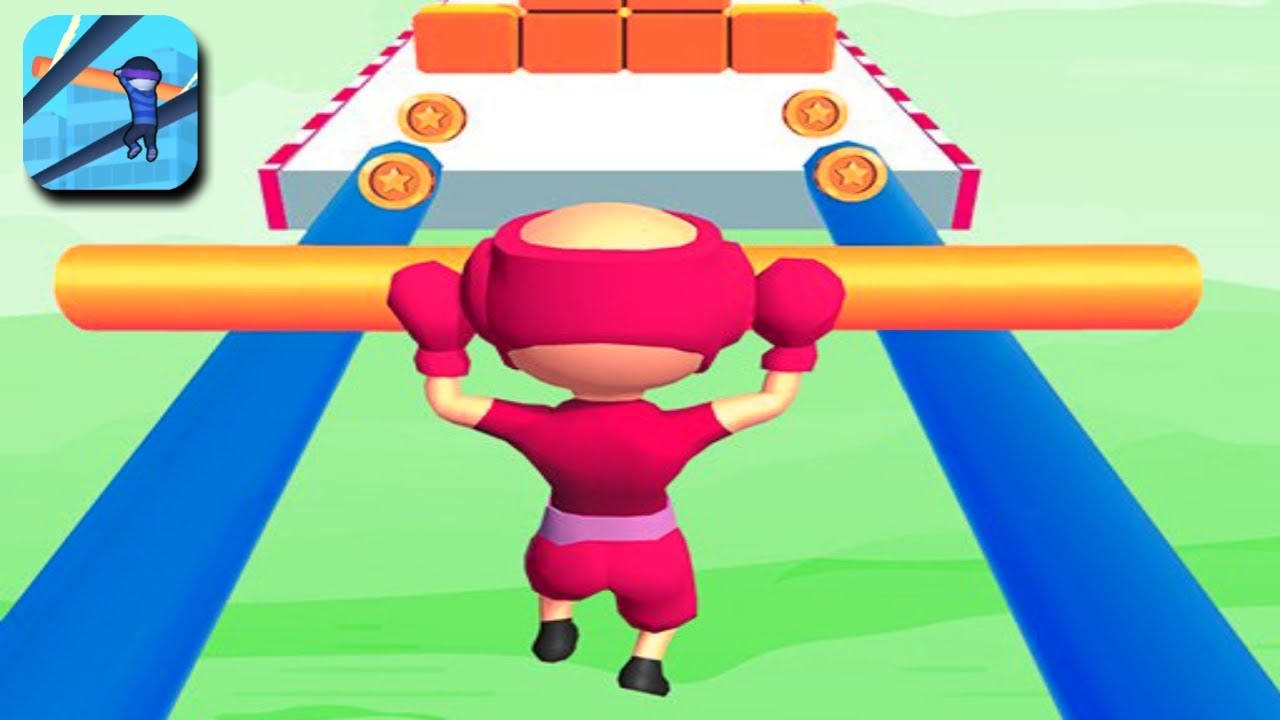 📌 Roof Rails ! Top FreeGameplay iOS, Android Max Level Mobile Game ...